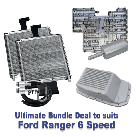 Ford Ranger (6-Speed) Ultimate Bundle: Transmission Cooler, Nomad Valve ...