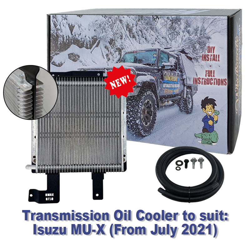 Isuzu MU-X with 6 Speed Auto (from July 2021) Transmission Cooler